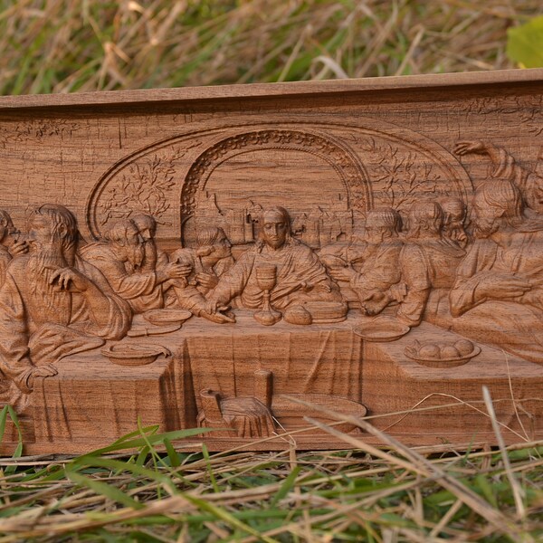 Wood Wooden Last Supper - Etsy