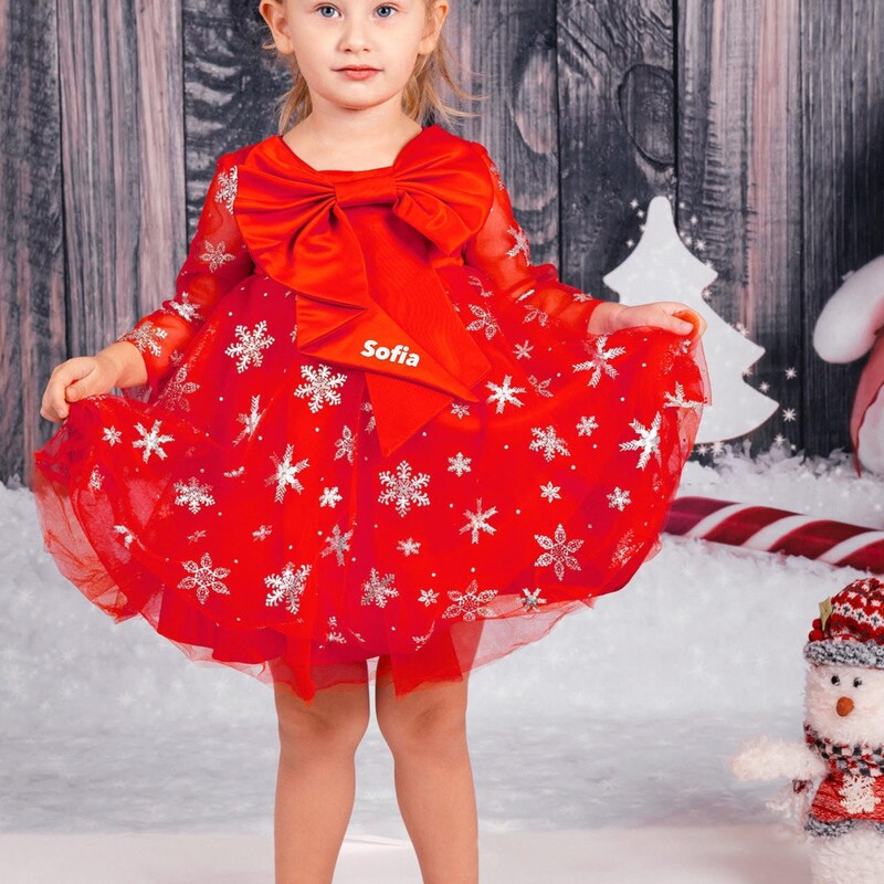 Snowflake Dress - Etsy