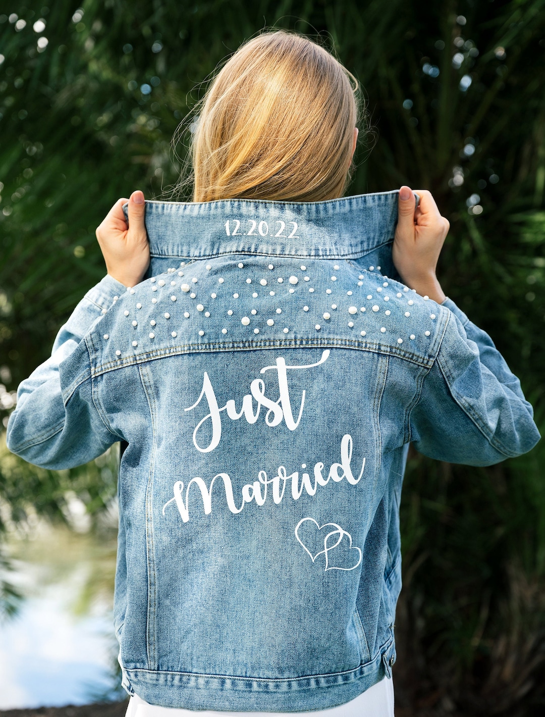 Just Married Jacket, Mrs Custom Jacket, Custom Jean Jacket ...