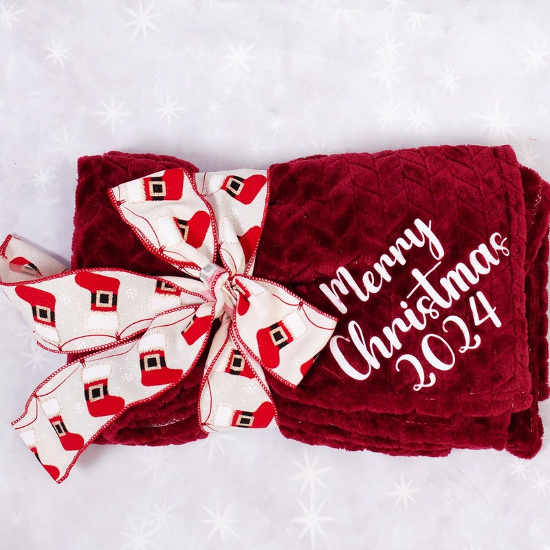 Christmas Blanket - Etsy