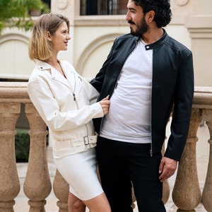 Mr and Mrs Leather Custom Jackets, Just Married Faux Leather Jackets ...