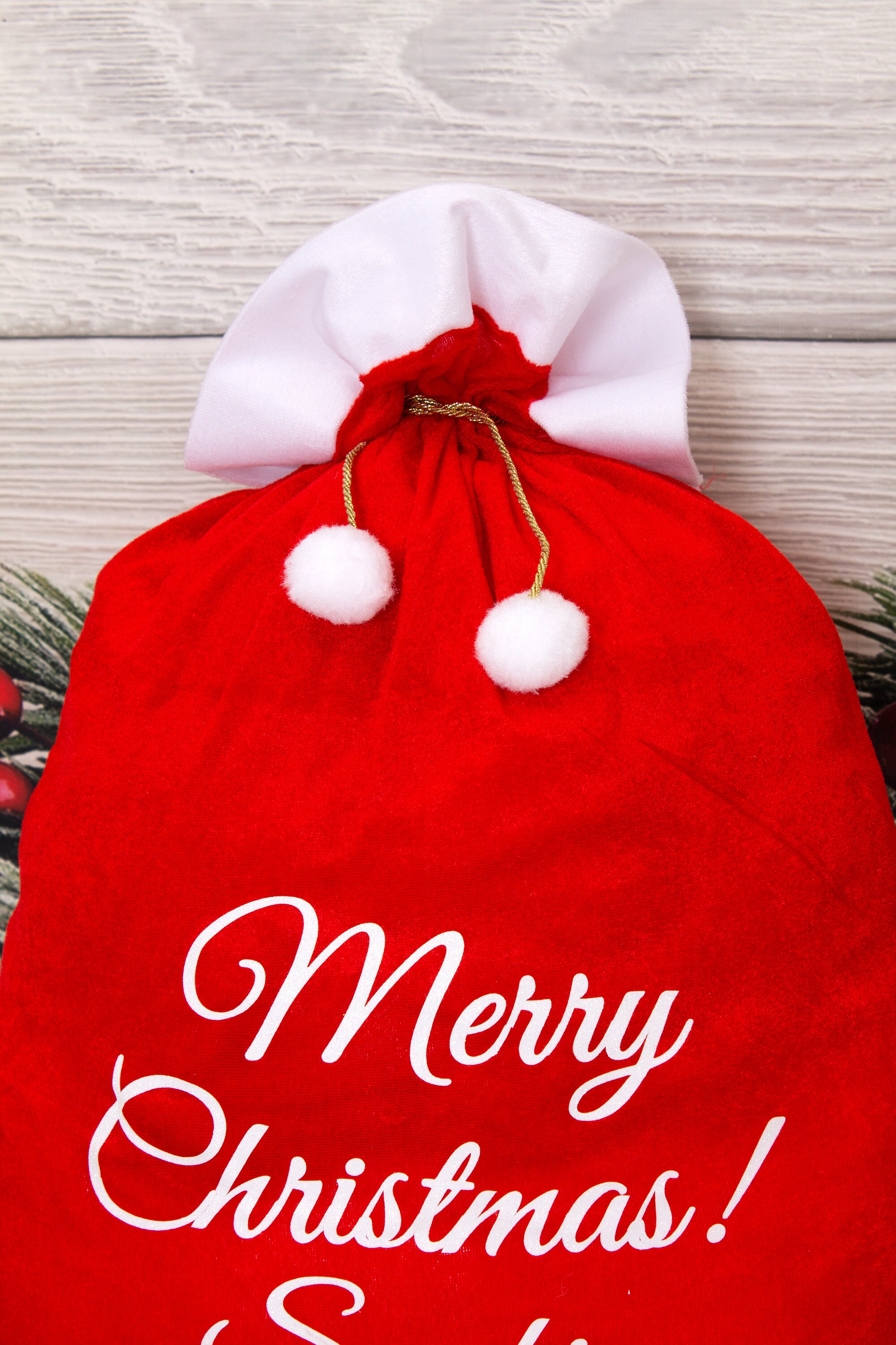 Large Santa Sack, Custom Santa Sack, Santa Claus Bag, Christmas Gift ...