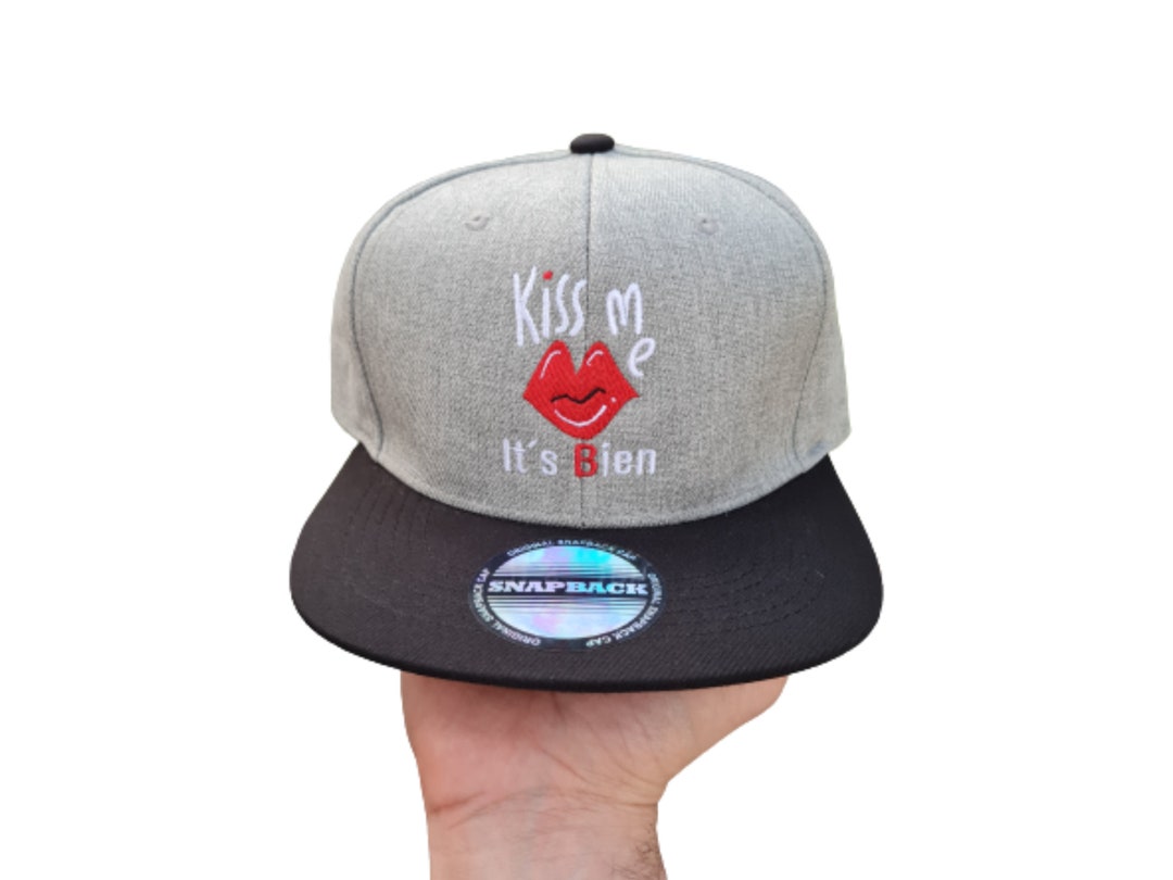 Kiss Me Men Hat | Xoxo Cap - Lips - Etsy