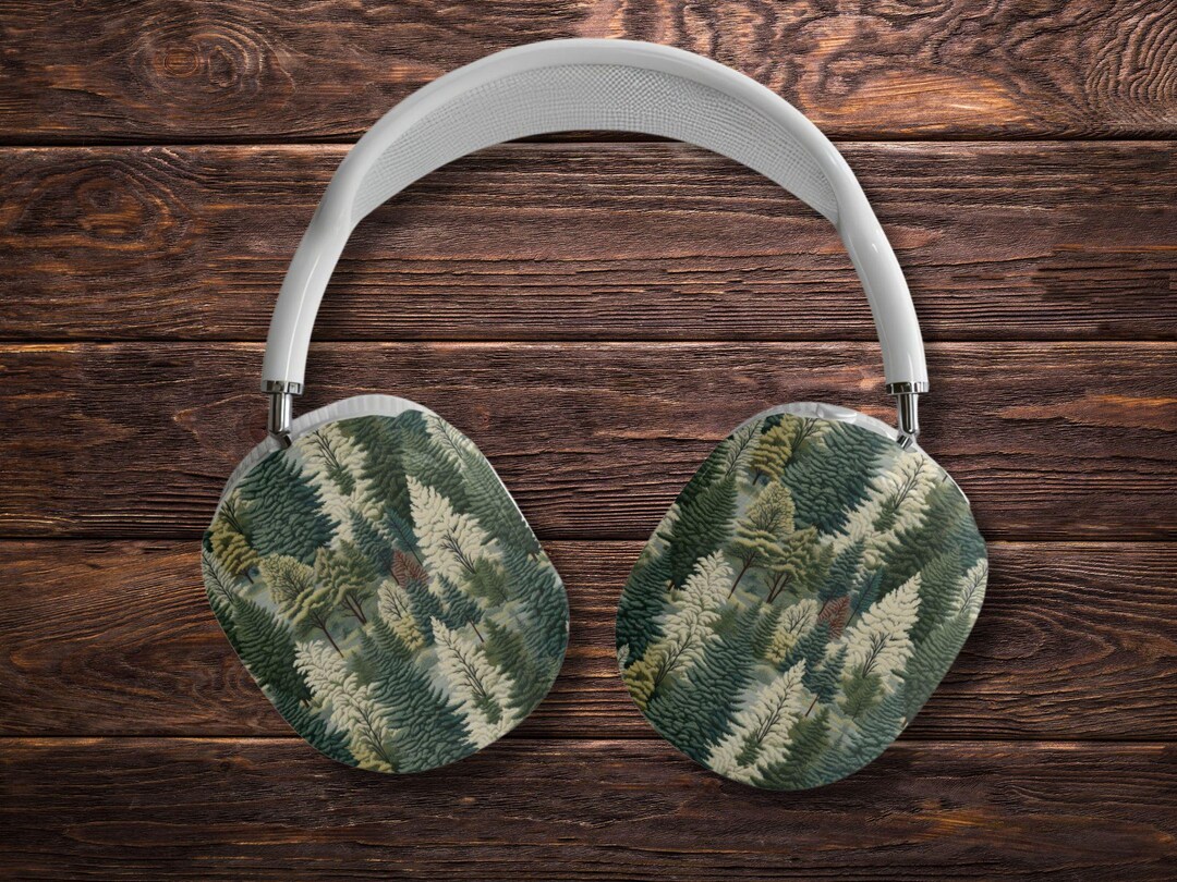 Forest AirPod Max Covers, Faux Embroidery AirPod Max Cover, Trees ...