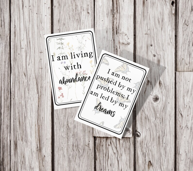 Affirmation Cards Printable, Affirmation Cards Digital, Positive ...