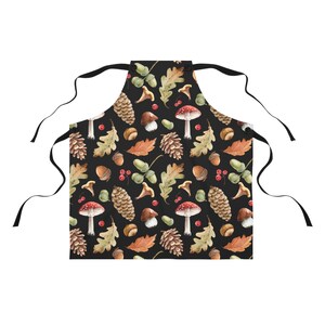 Woodland Apron, Camping Apron, Kitchen Apron, Cottagecore Decor ...