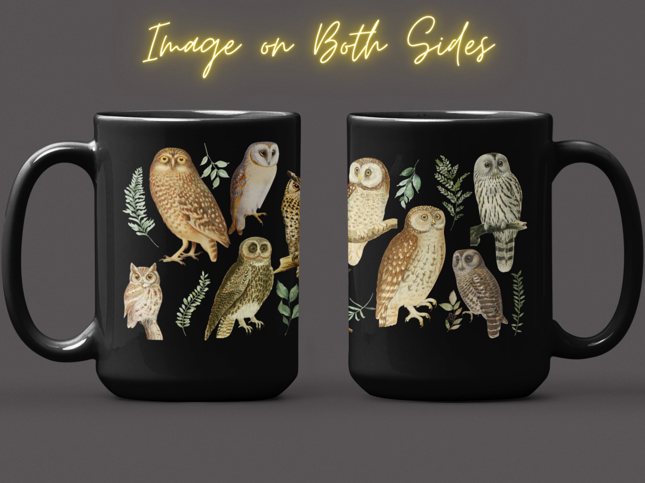 Owl Mug Cottagecore Coffee Mug Gardening Gift Cottagecore - Etsy