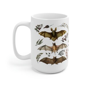 Bats Mug, Bat Coffee Mug, Bat Coffee Cup, Hot Chocolate Mug, Hot Cocoa ...
