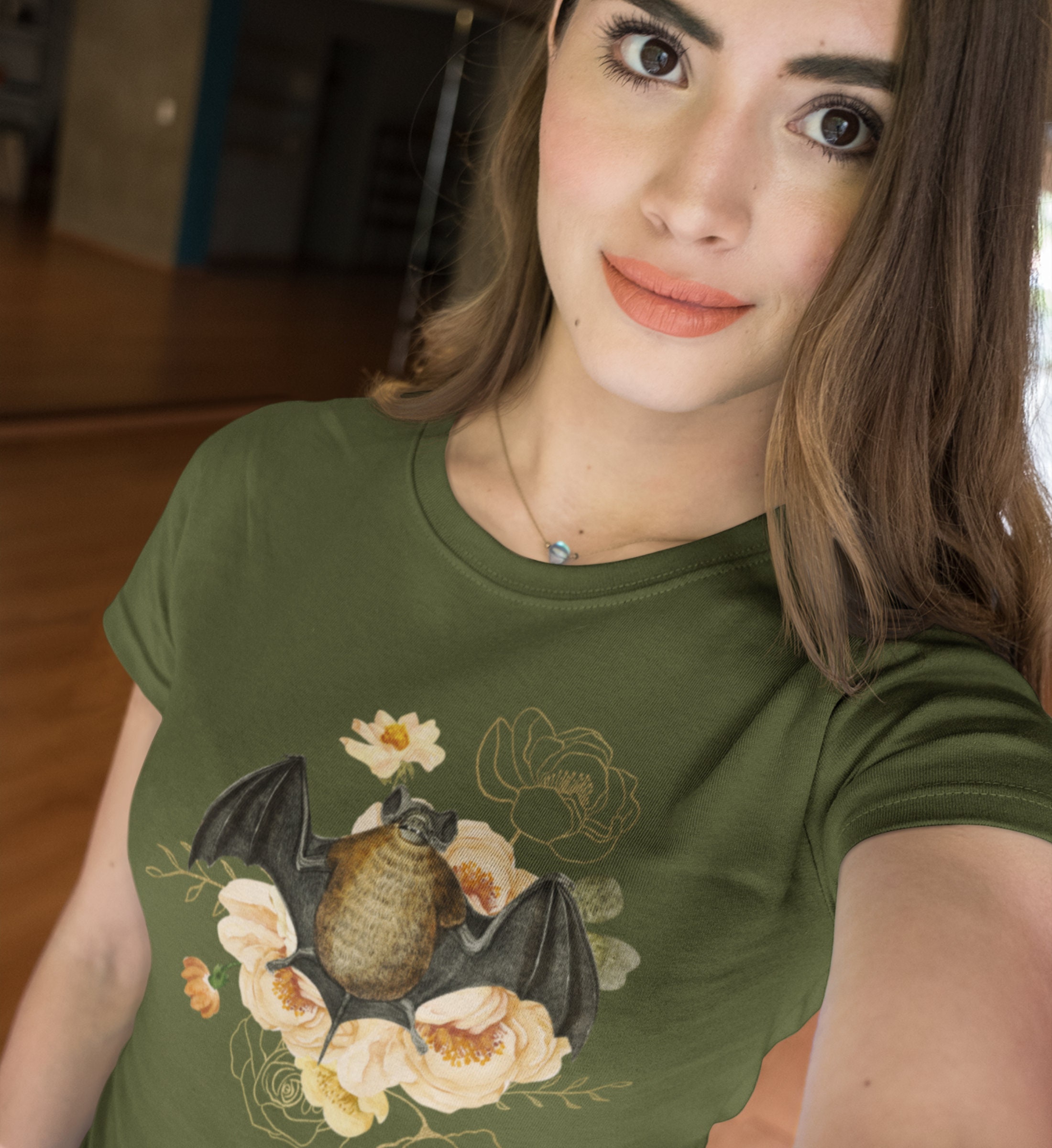 Bat Tshirt, Goblincore Aesthetic, Bat Shirt, Dark Cottagecore, Bat ...