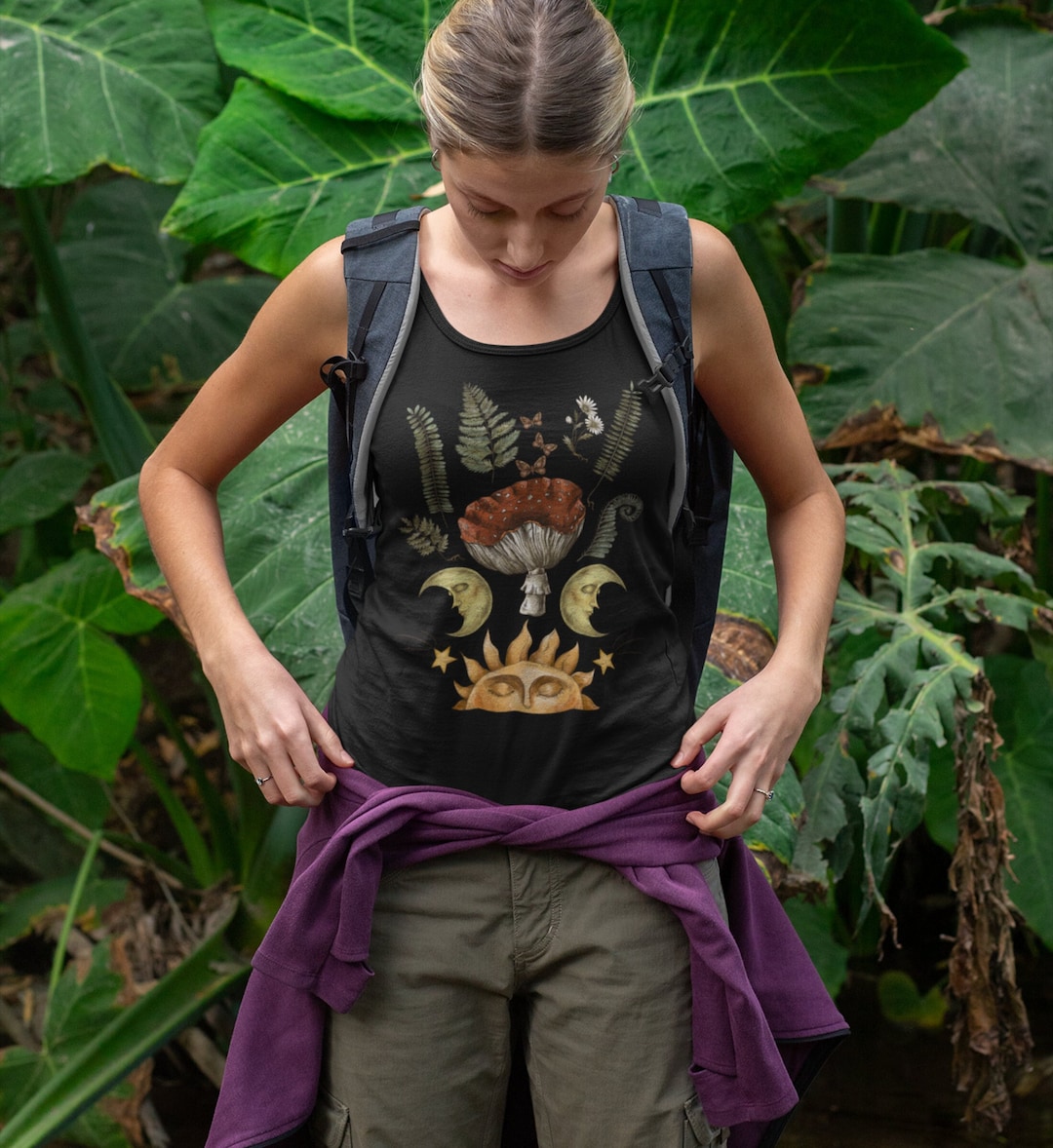 Witch Tank Top, Green Witch, Witchy Clothes, Aesthetic Tank, Dark ...