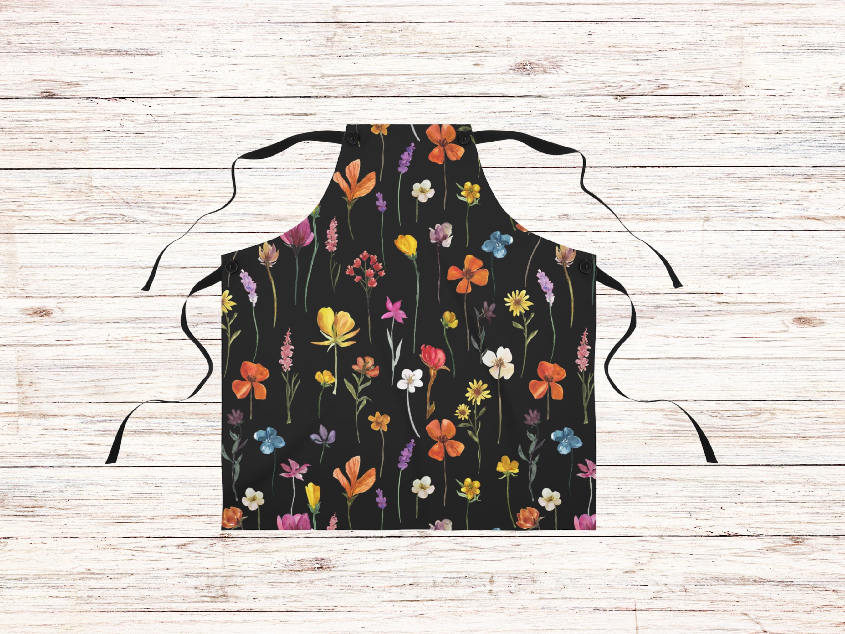 Floral Apron, Flowers Apron, Cottagecore Decor, Aprons for Women, Apron ...