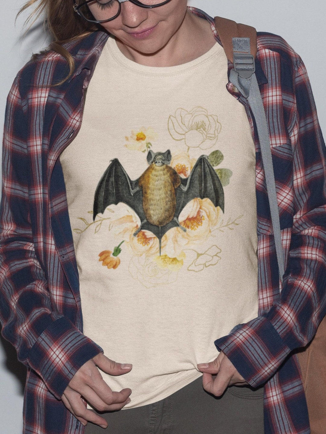 Bat Tshirt, Goblincore Aesthetic, Bat Shirt, Dark Cottagecore, Bat ...