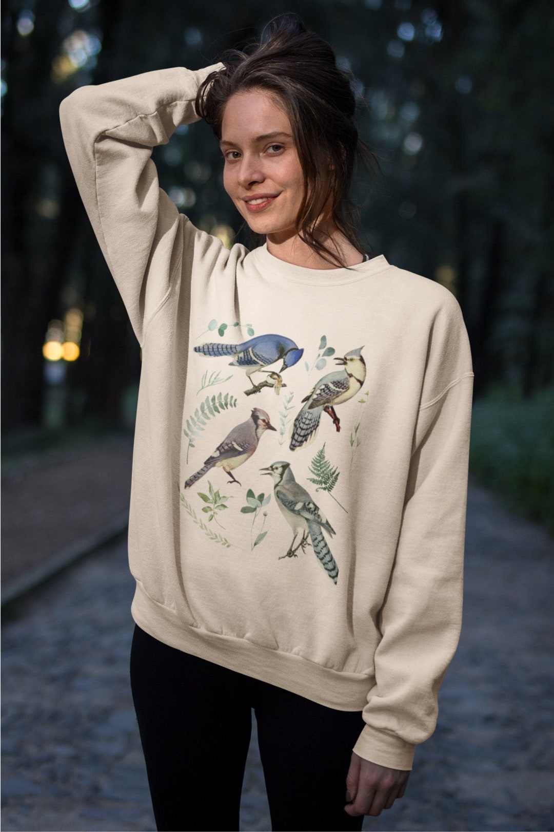Blue Jay, Bluebird Sweatshirt, Cottagecore Sweatshirt, Vintage Bird ...