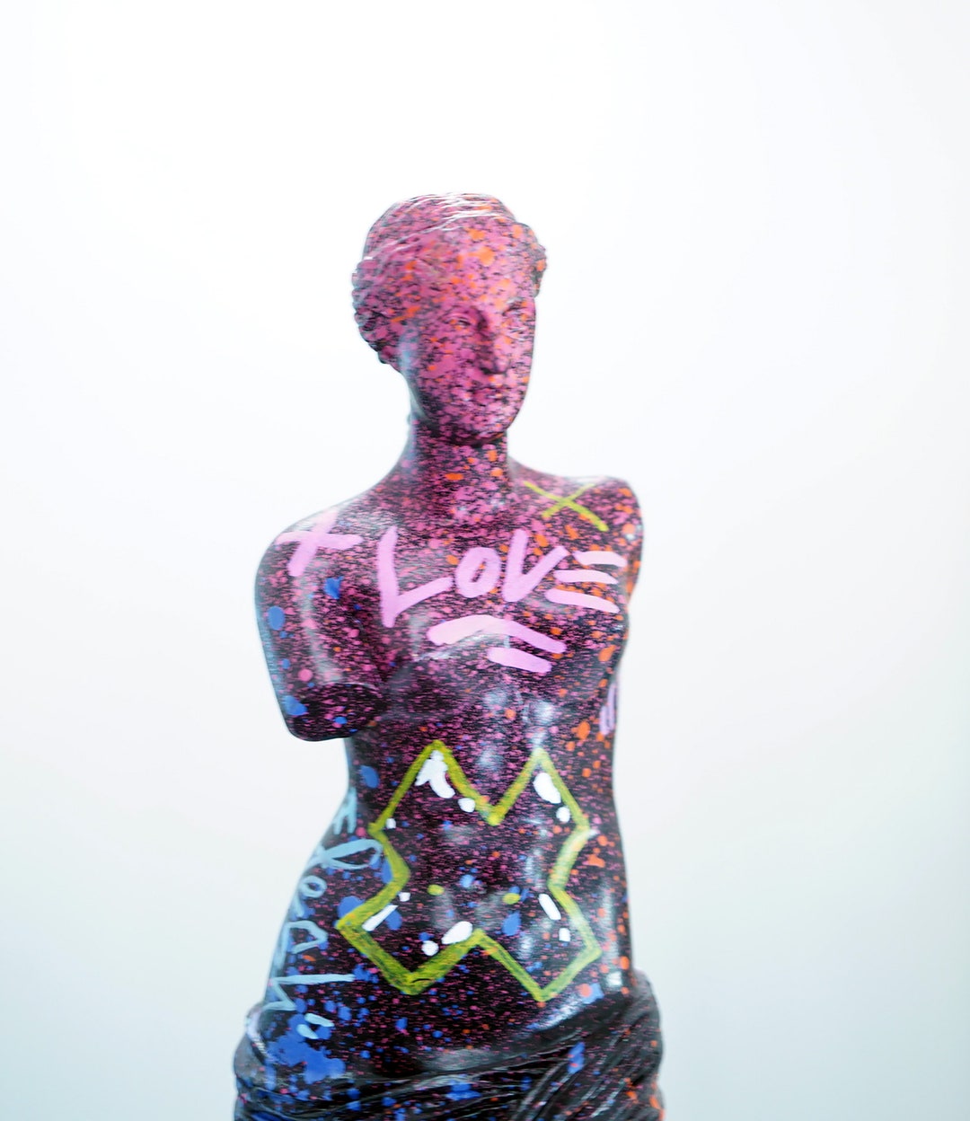 BIG Aphrodite Statue, Street Art Sculpture, Graffiti Sculpture, Street ...