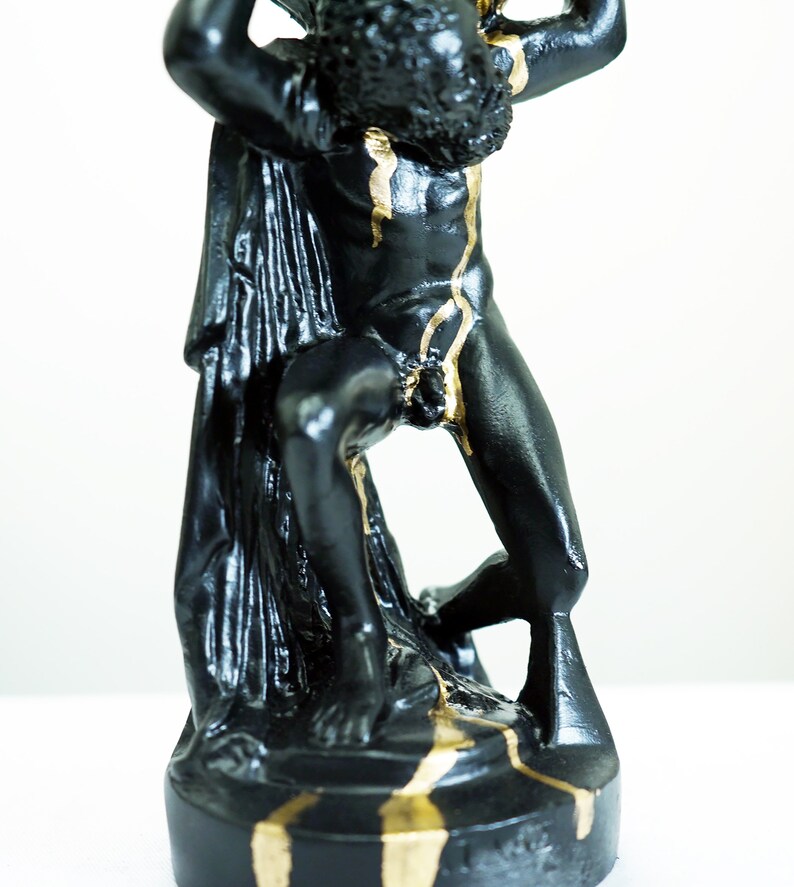 Atlas Statue Ancient Greek Statue Greek Mythology Modern - Etsy