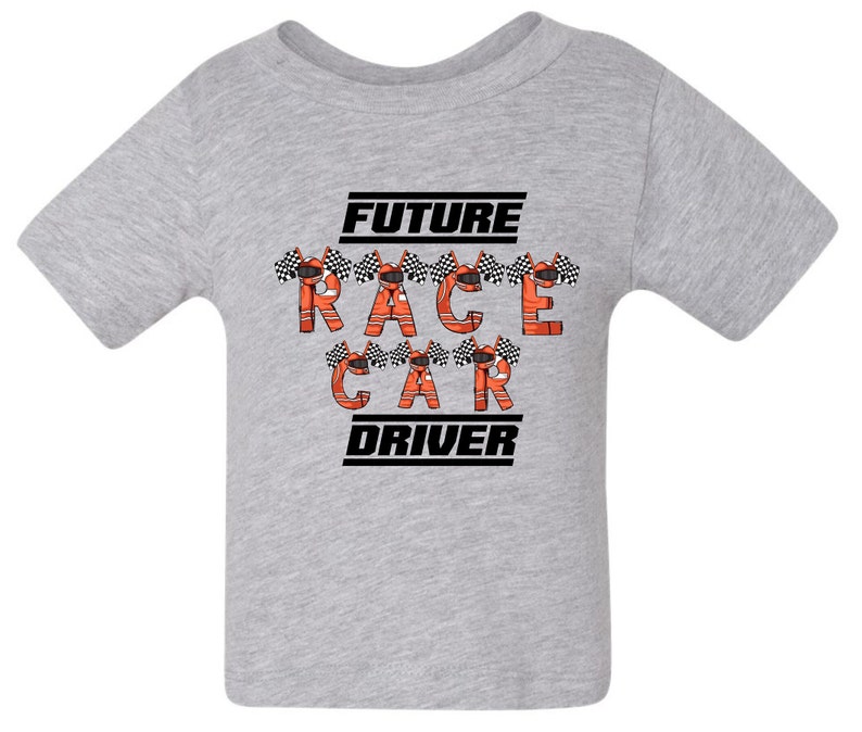 Toddler, Little Boys, Kids Future Race Car Driver Short Sleeve Cotton ...