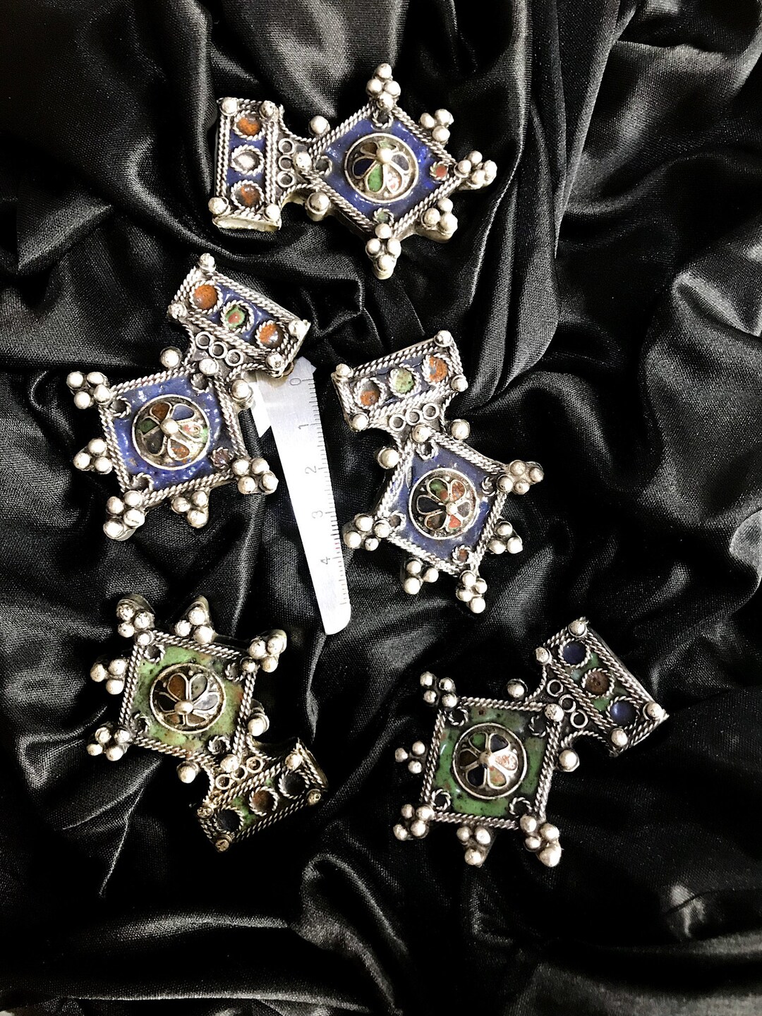 Set of 5 Ancient Barbarian Cross. Very Cool Example of Croix Du Berber ...