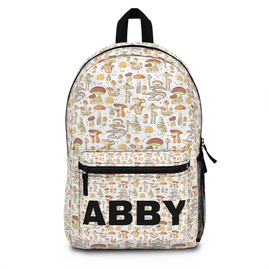 Cottagecore Backpack, Mushroom Lover Pack, Personalized Backpack ...