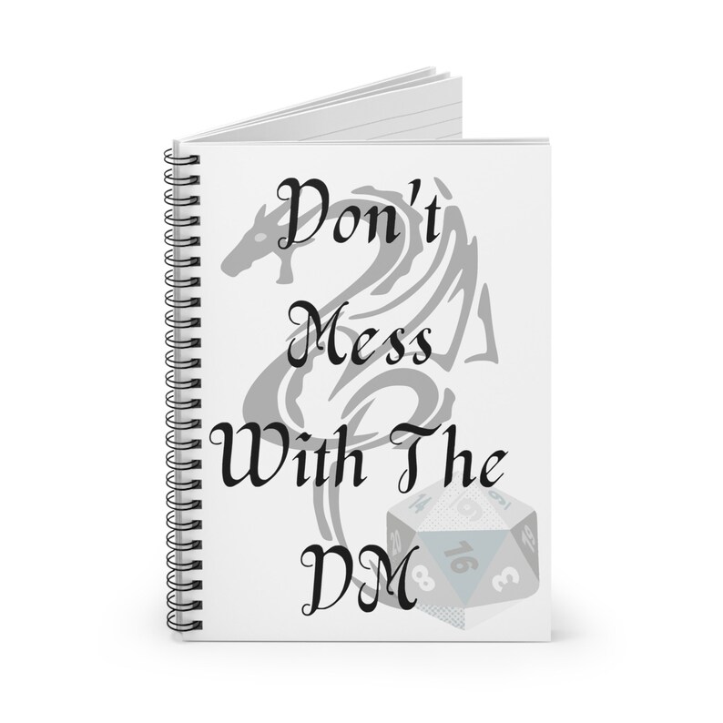 DND Notebook, Dungeons and Dragons Journal, Roleplaying Game Notebook ...