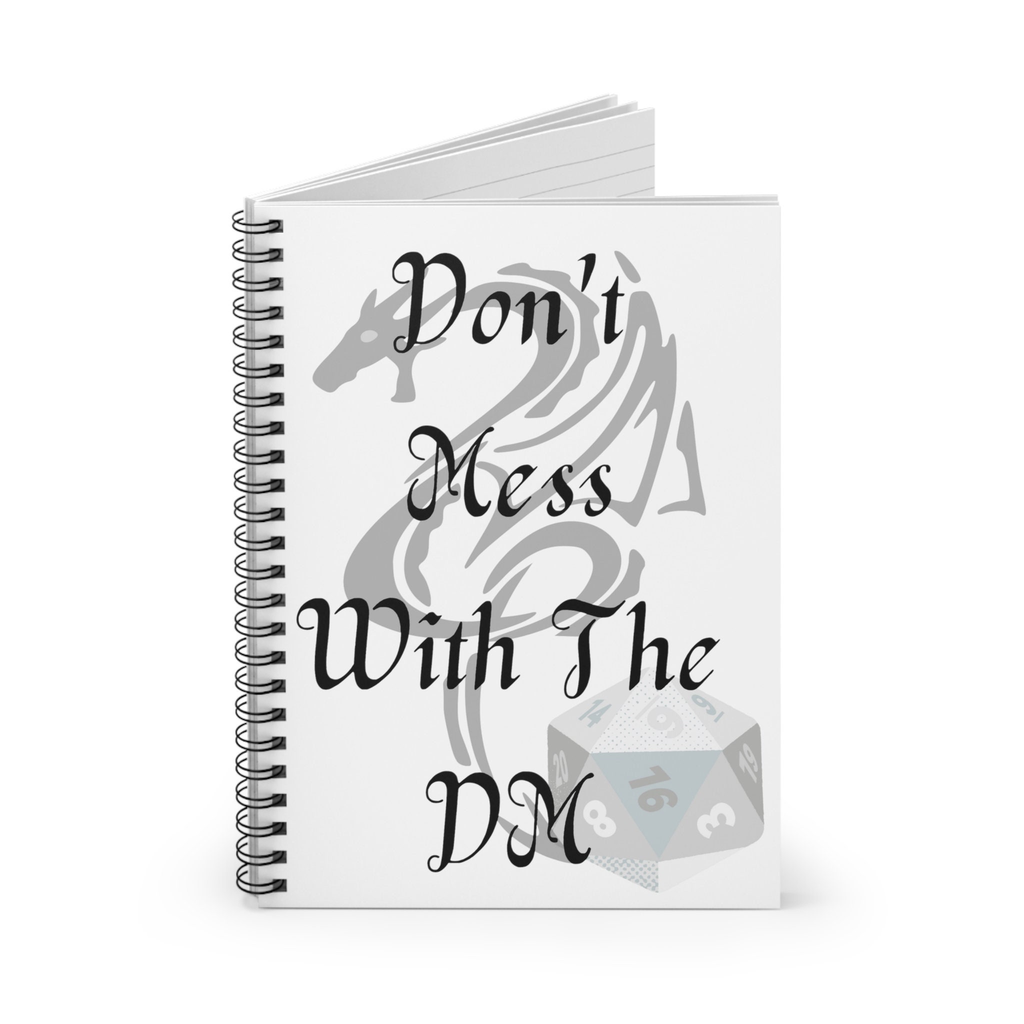 DND Notebook, Dungeons and Dragons Journal, Roleplaying Game Notebook ...