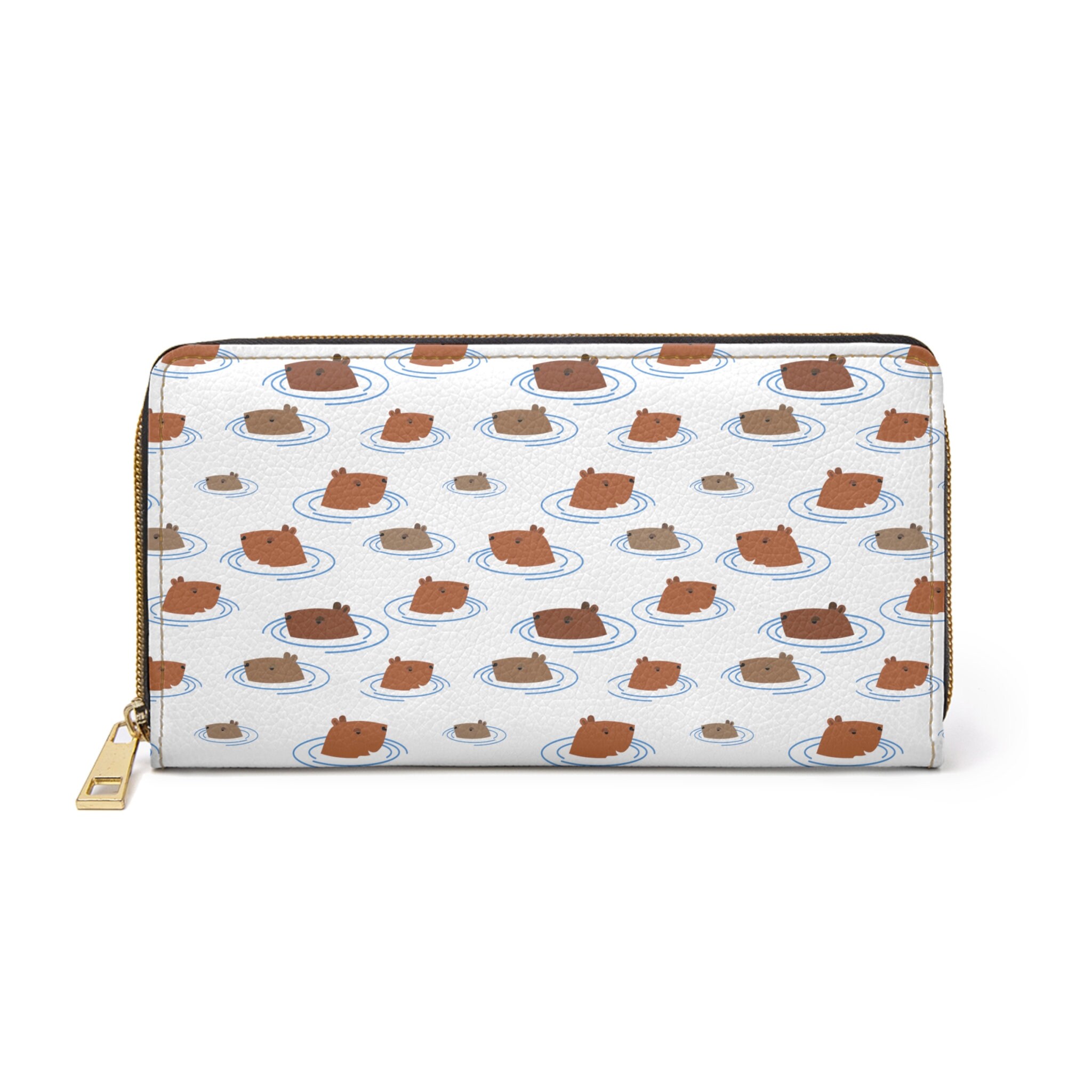 Capybara Gift, Capybara Wallet, Zipper Wallet, Capybara Lover, Funny ...