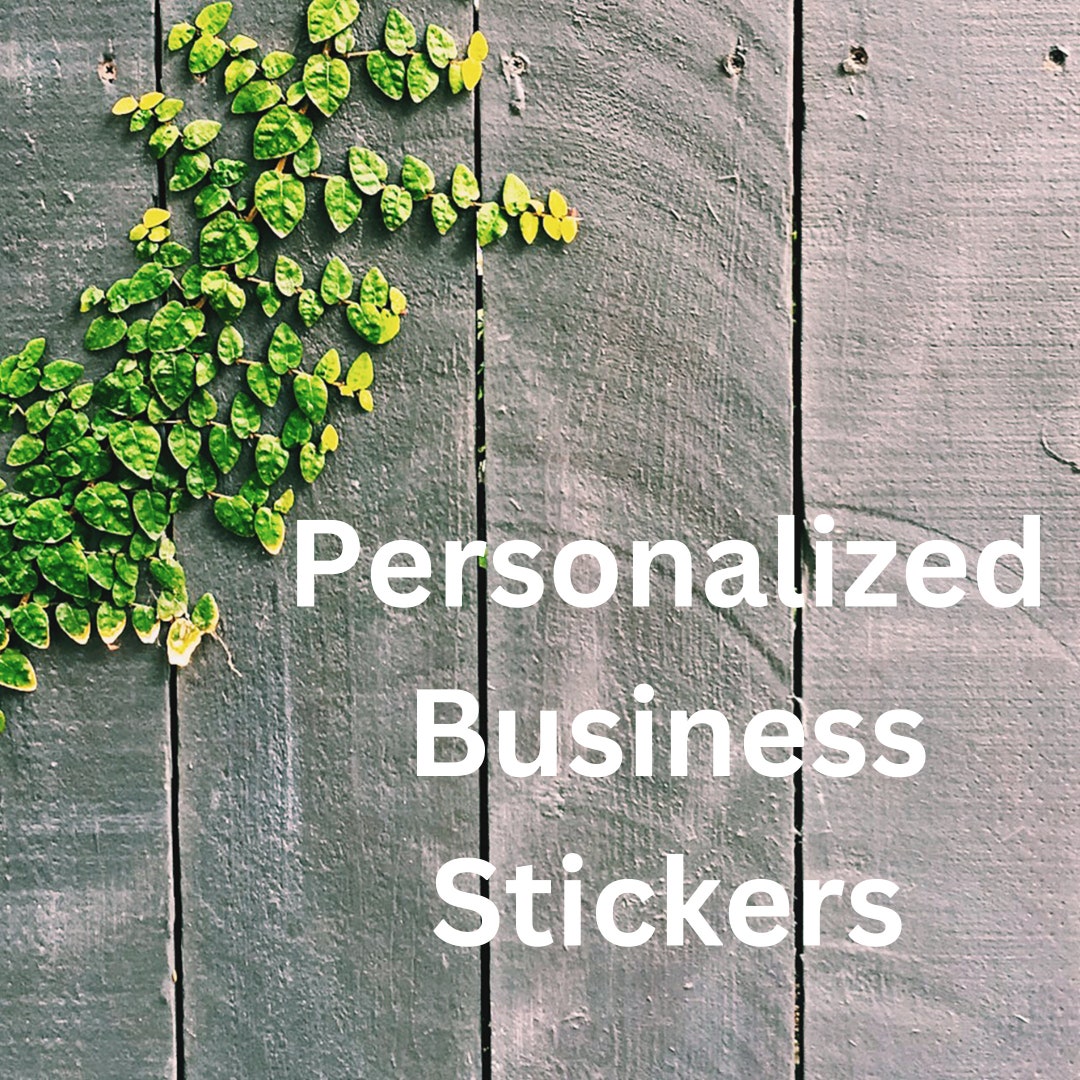 Personalized Business Logo Round Stickers, Custom Thank You Stickers ...