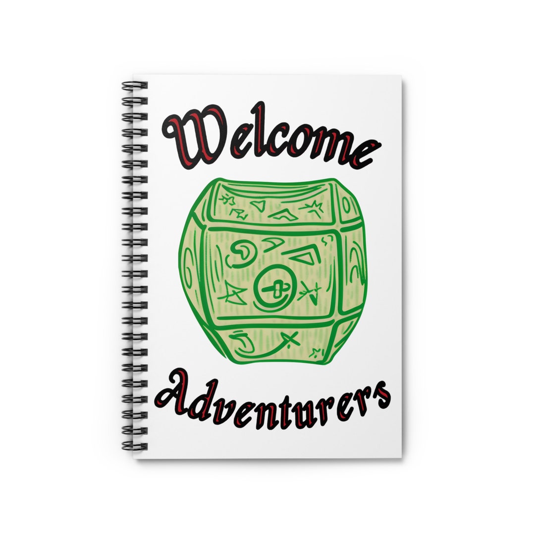 DND Notebook, Dungeons and Dragons Journal, Roleplaying Game Notebook ...