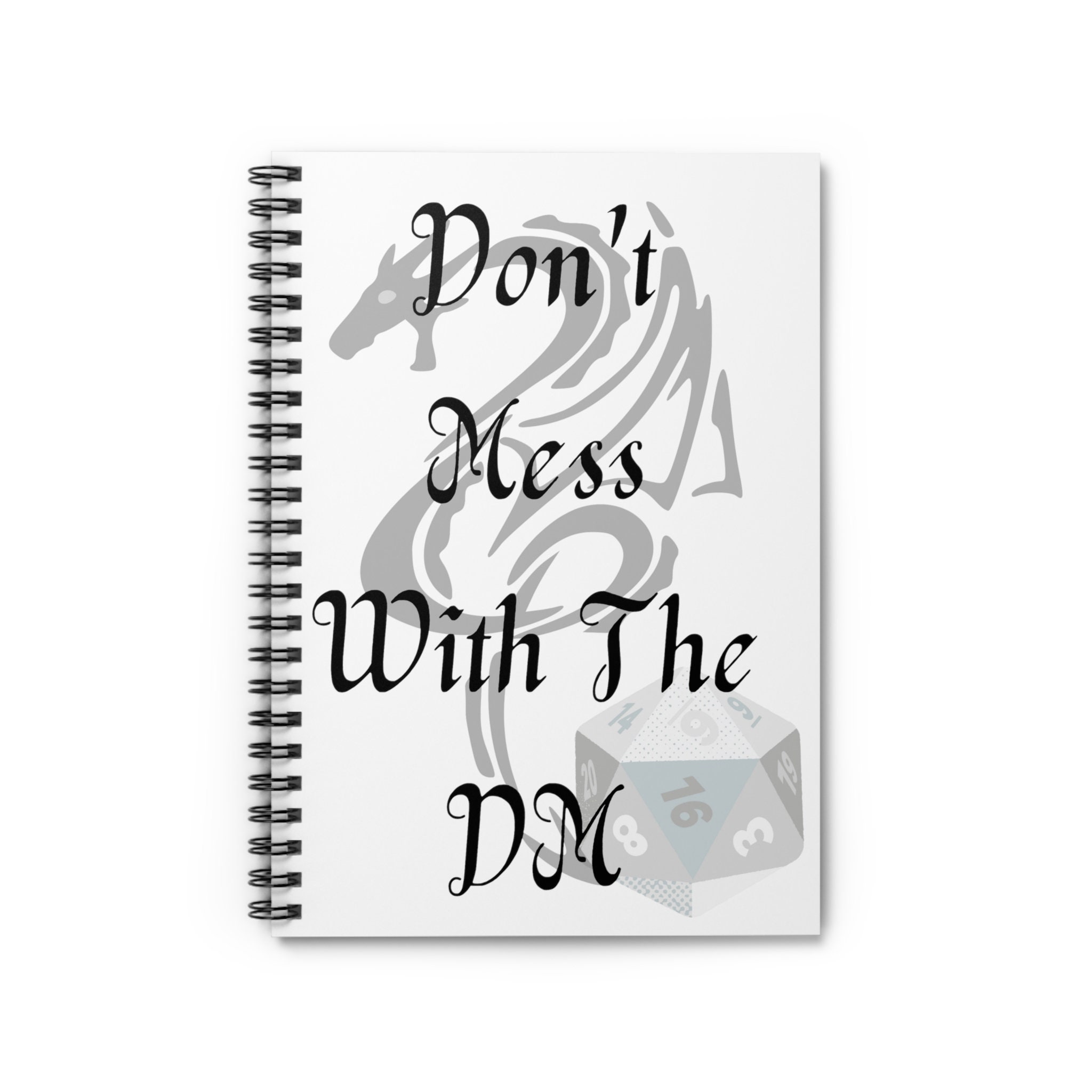 DND Notebook, Dungeons and Dragons Journal, Roleplaying Game Notebook ...