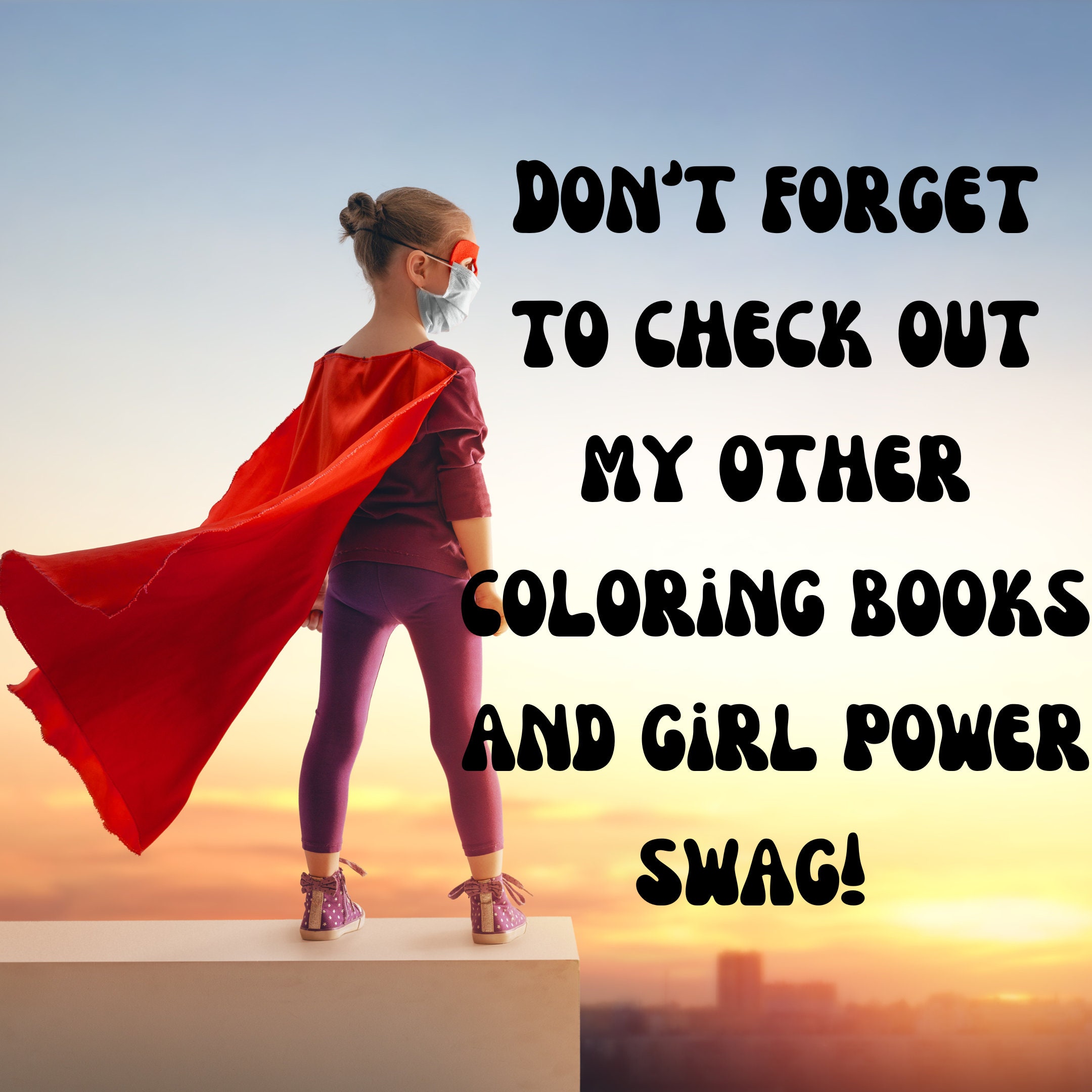 Womans Coloring Book, Teens Coloring Book, Girl Power Coloring Book ...