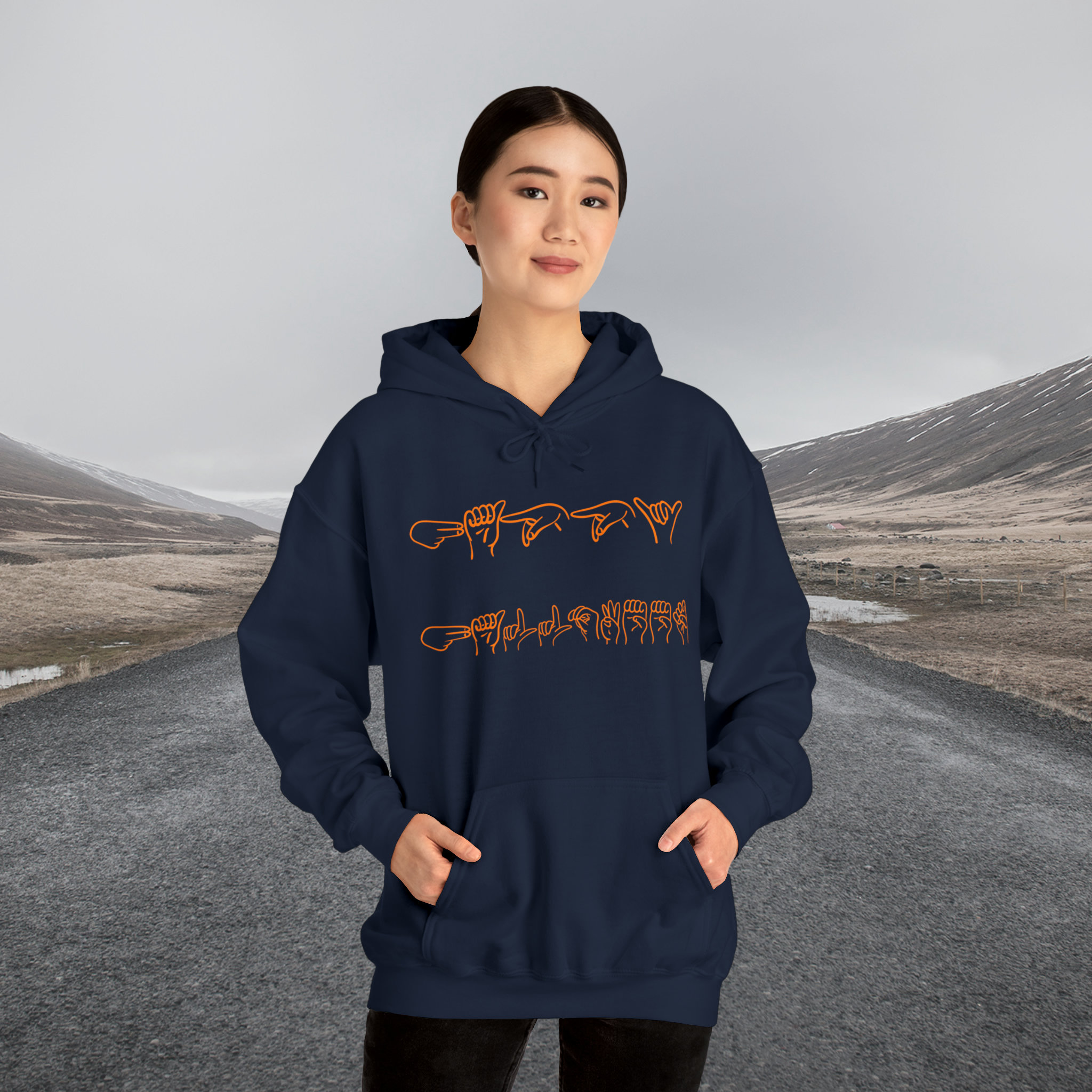American Sign Language Hoodie Halloween Hoodie Halloween - Etsy