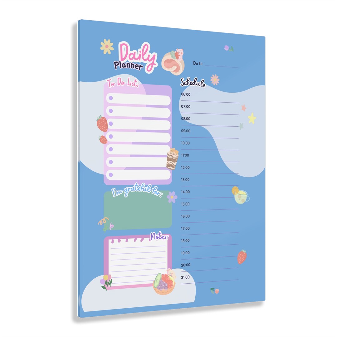 Dry Erase Board, Acrylic Board, to Do List, Wall Hanging, Erasable List ...