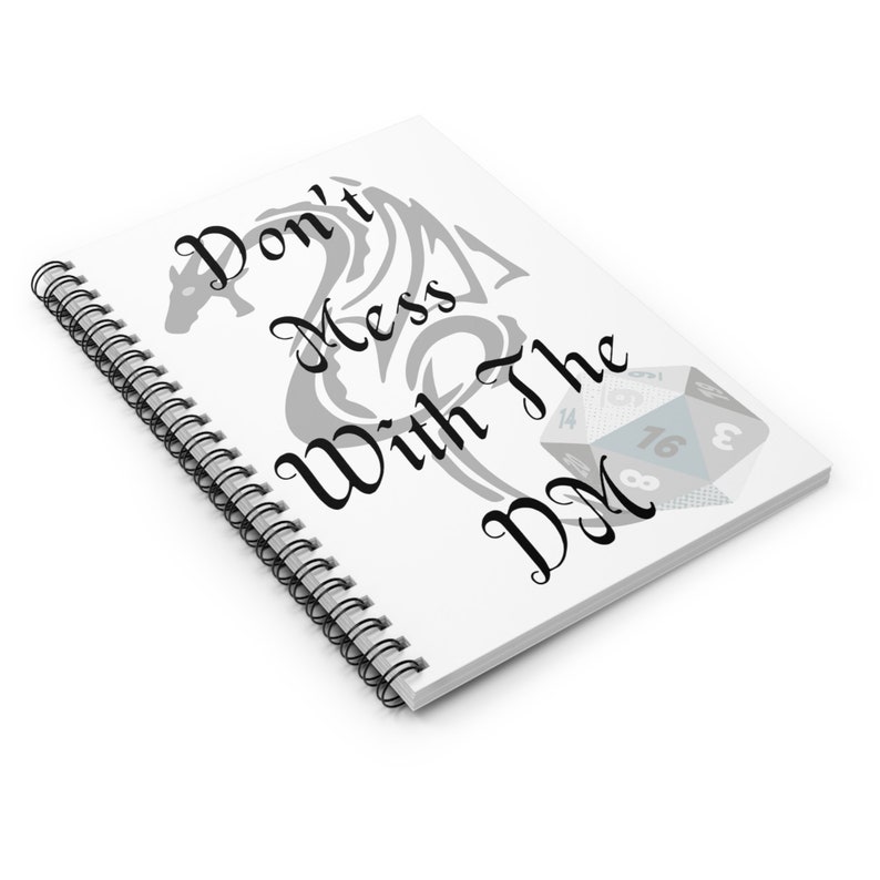 DND Notebook, Dungeons and Dragons Journal, Roleplaying Game Notebook ...