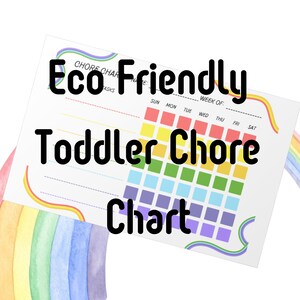 Family Chore Chart, Reusable Chore Chart, Responsibility Chart, Reward ...