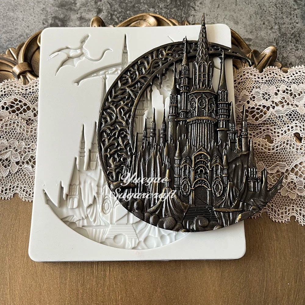 Fairytale Castle Silicone Mold Medieval Enchanted Castle - Etsy