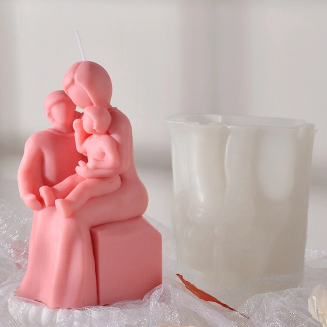 Mother's Day Mold, Mother's Day Decoration Maternity Love Child Parent ...