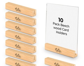 Acrylic Wood Display Holder - Etsy