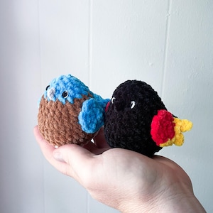 PATTERN "backyard Birds” Crochet Birds | 4 in 1 Pattern | Amigurumi ...