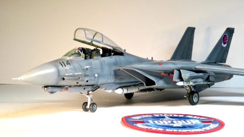 F-14D Tomcat Topgun Color Scheme. 1:48 Scale. Made to Order, Fully ...