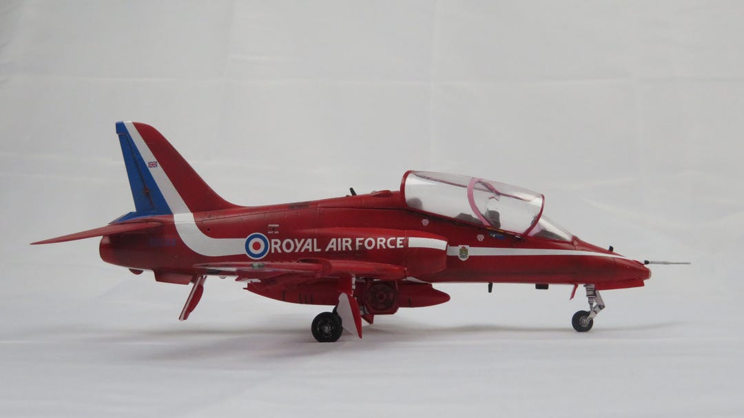 Royal Air Force Hawk T1 by Demo Group “red Arrows” Scale Model 1:48 - Etsy