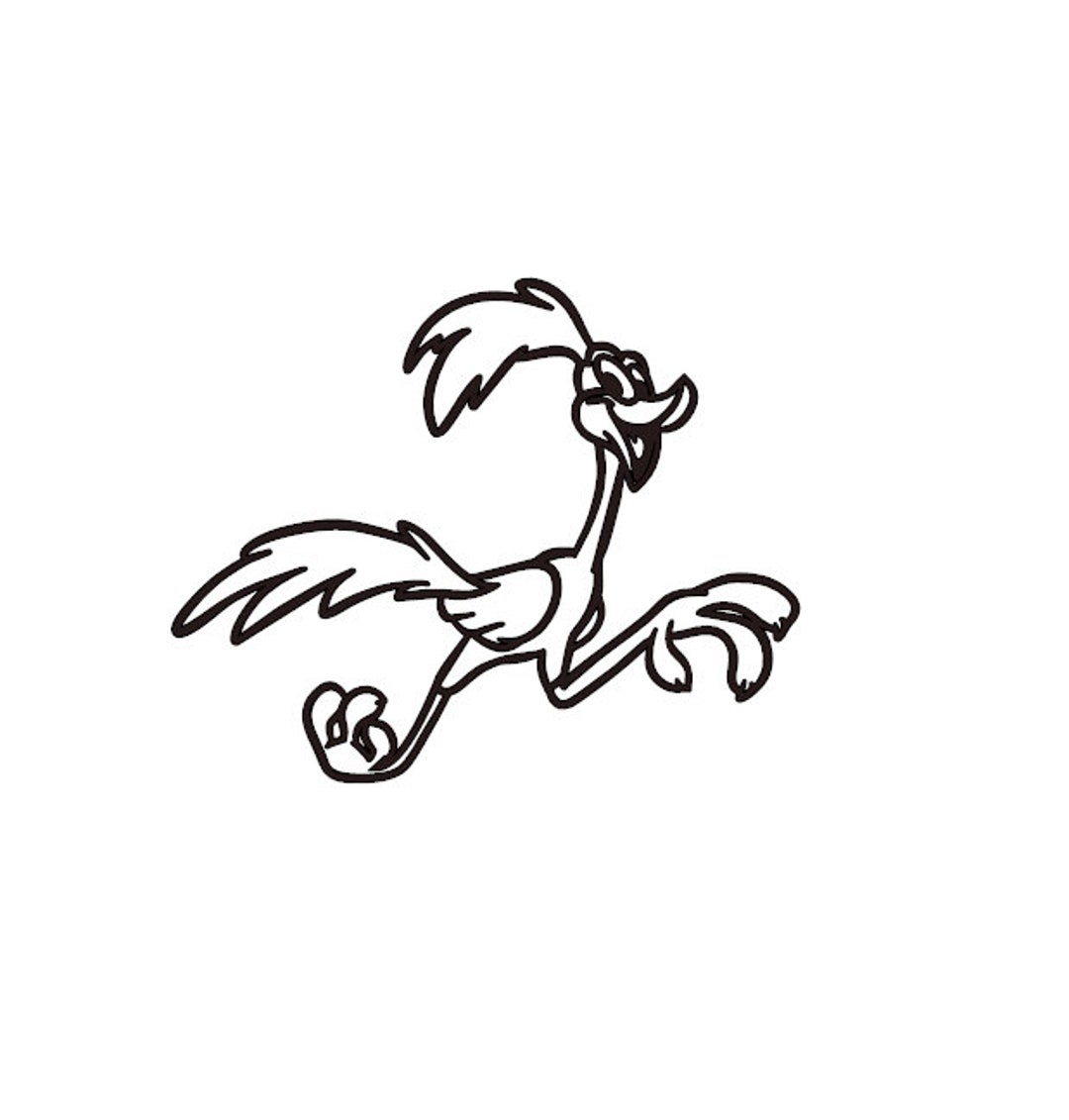 Roadrunner Decal - Etsy