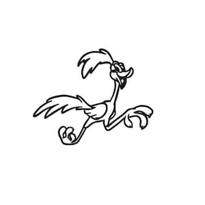 Roadrunner Decal - Etsy