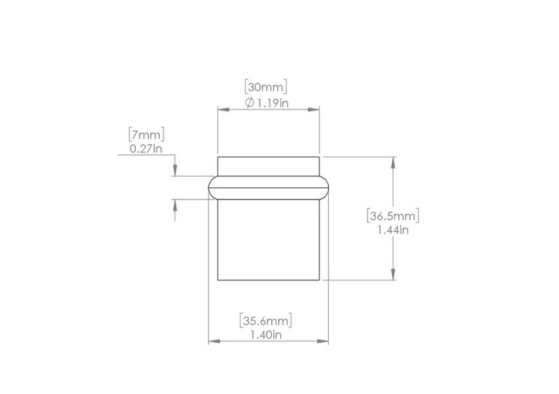 Door Stop Floor-mounted Protect Walls and Surfaces, 2-count, Matte ...