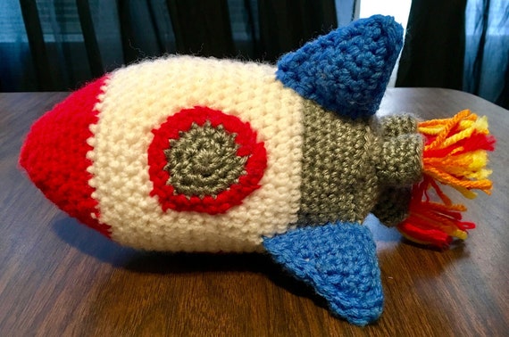 Little Rocket Ship Amigurumi Plush Crochet Pattern - Etsy