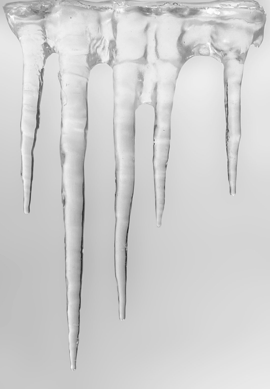 Handmade SMALL Artificial Icicle Group - Etsy