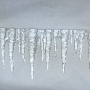 Realistic Acrylic Icicles - Etsy