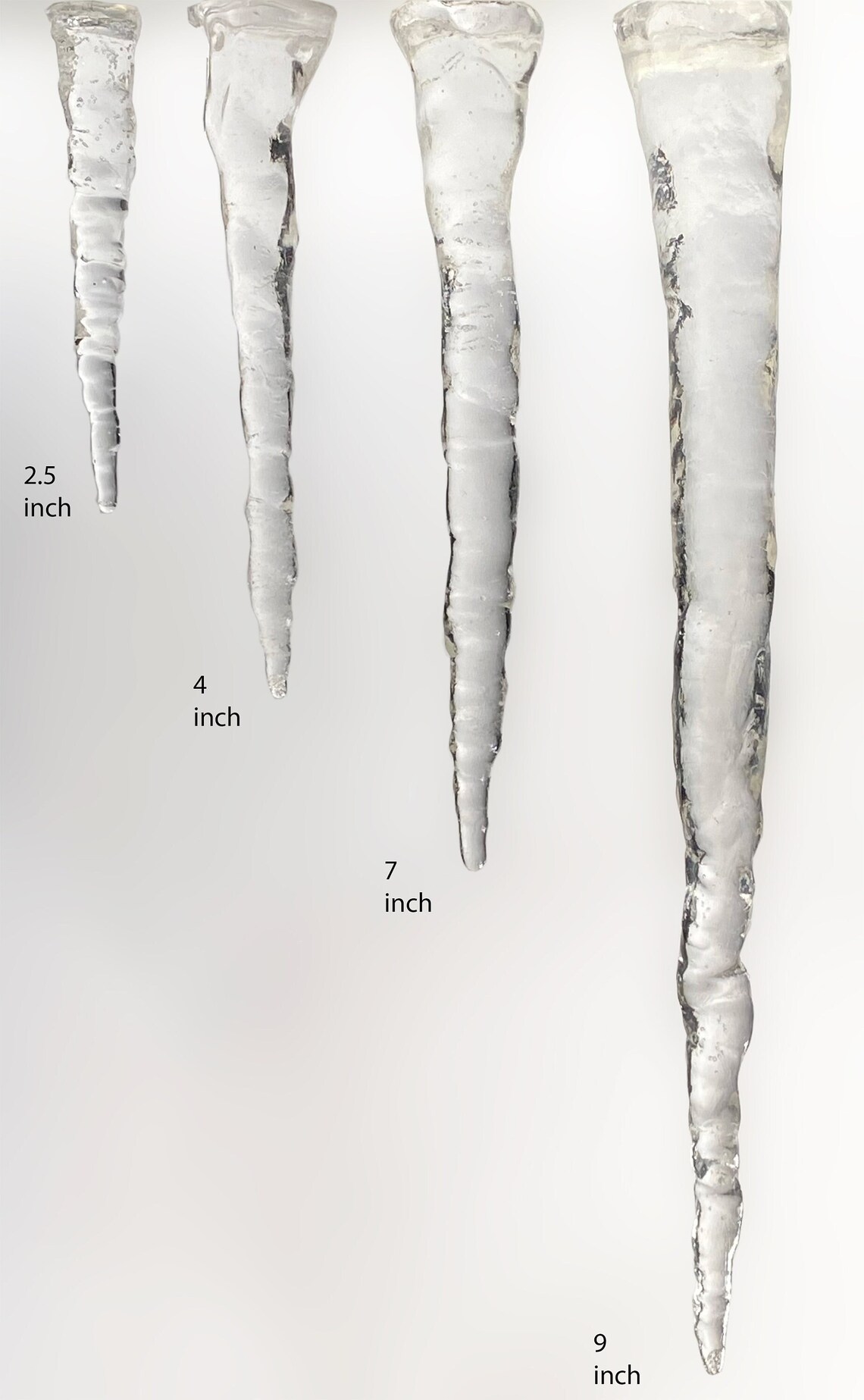 Individual Acrylic Icicles - Etsy