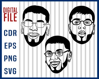 Anuel AA, Logo Anuel, Anuel SVG, Png, Eps, Cartoon Art Craft Shirt ...