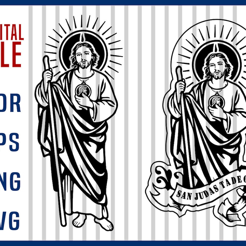 San judas vector - Etsy México