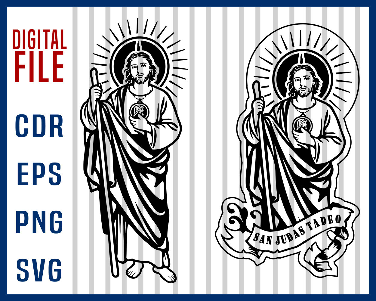 Saint Judas Thaddeus Svg Prayer Svg Religion Svg Clipart Etsy Israel 