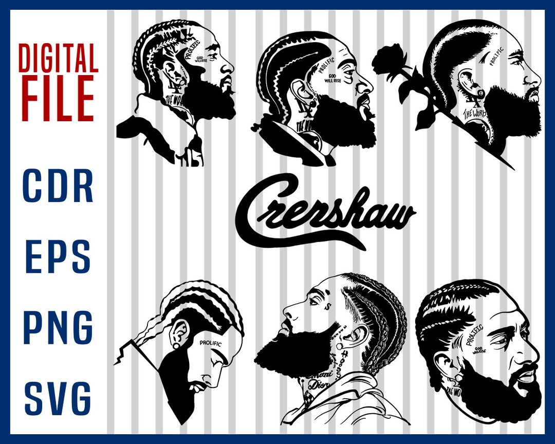 Nipsey Hussle Svg Bundle 2 Nipsey Hussle Png Nipsey Hussle Svg